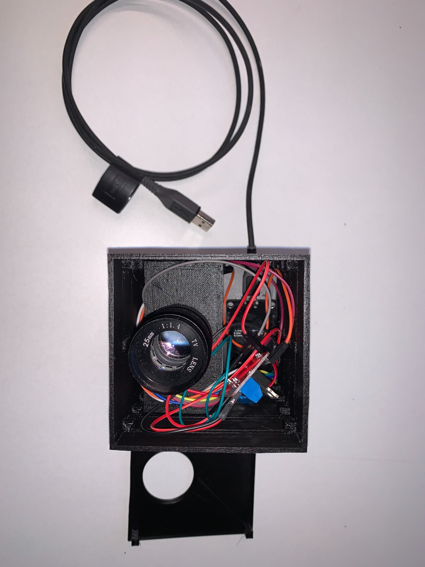 DIY arduino projection clock