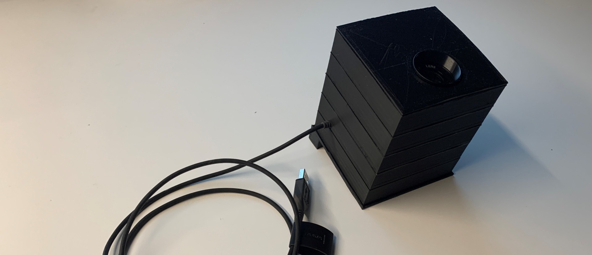 DIY arduino projection clock